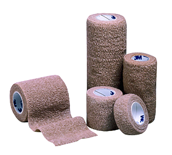 3m Coban Self Adherent Wrap 5cm X 2m Tan Hello Medical