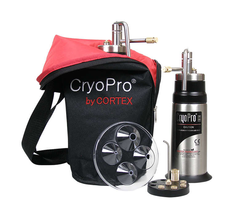 CryoPro Mini Flask 350ml with 5 Spray Tips | Hello Medical
