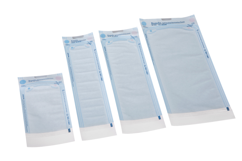 AUTOCLAVE POUCH 190 X 358MM SELF SEAL | Hello Medical