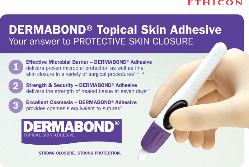 Dermabond topical skin adhesive | Hello Medical