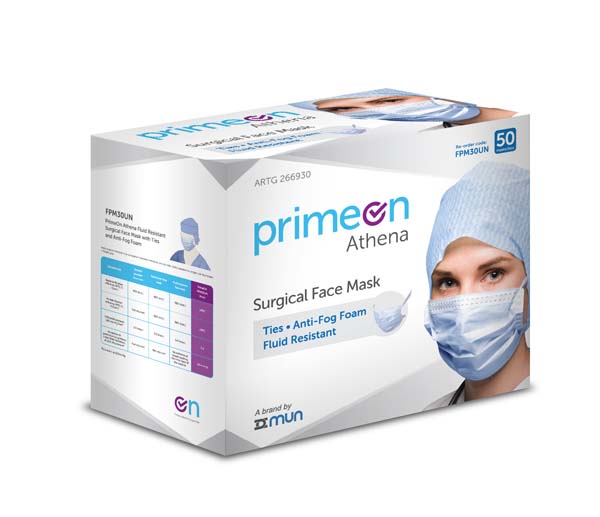 Trident P2 Level 3 Surgical Respirator Mask - X Small with Head Strap ...