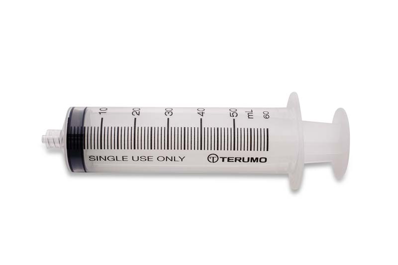 Terumo Hypodermic Syringes Without Needles 50mL Eccentric Slip | Hello Medical